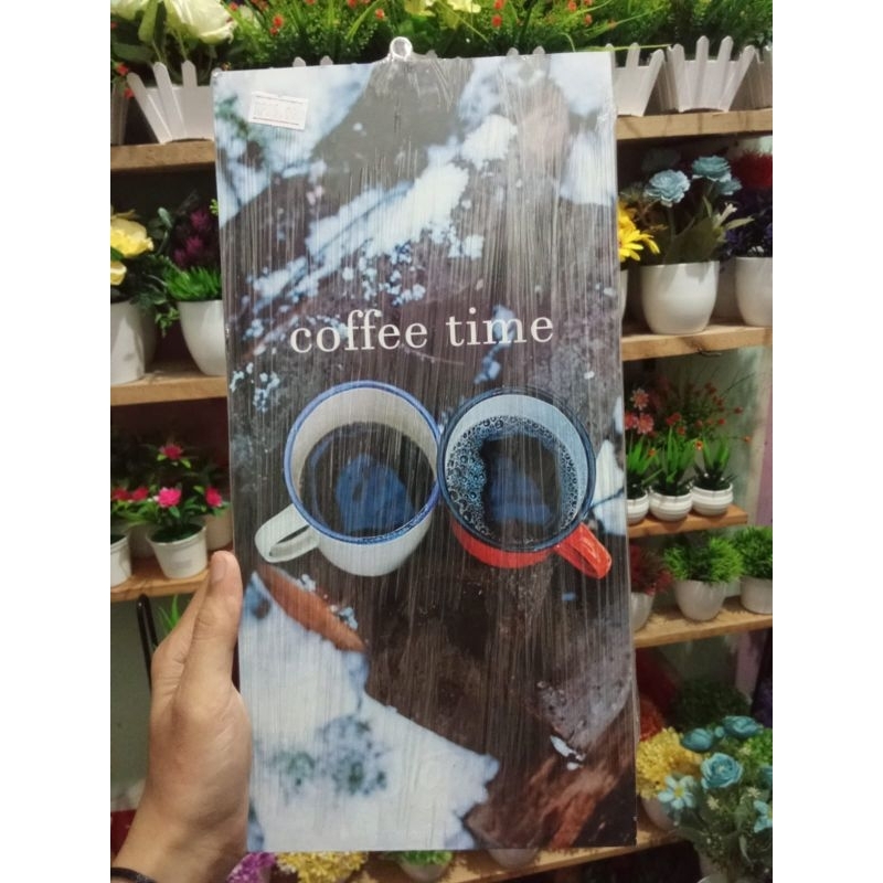 Jual poster kayu tema coffee | Shopee Indonesia