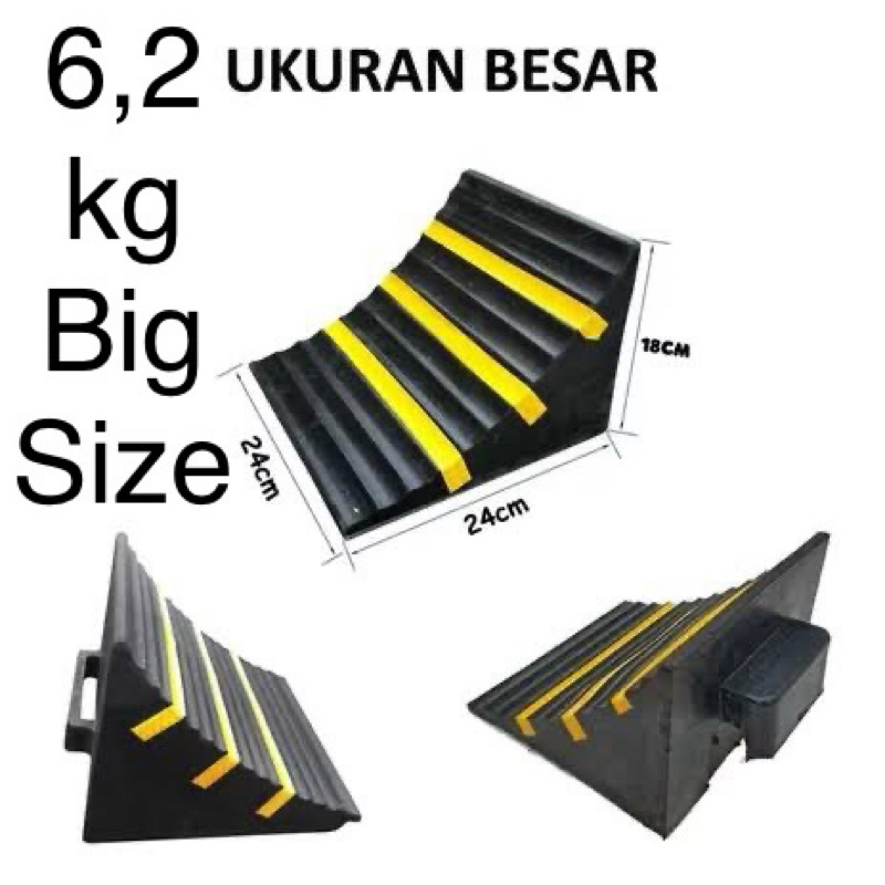 Jual Penganjalan Ban Besar / Ganjal Ban mobil Truck / Wheel Chuck besar ...