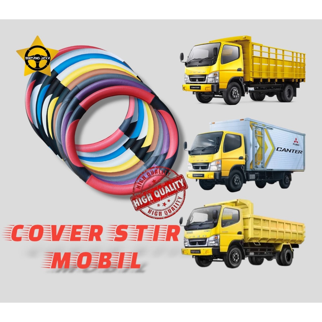 Jual Cover Setir Mobil Truk Canter Sarung Stir traga Elf L300 Hiace ...