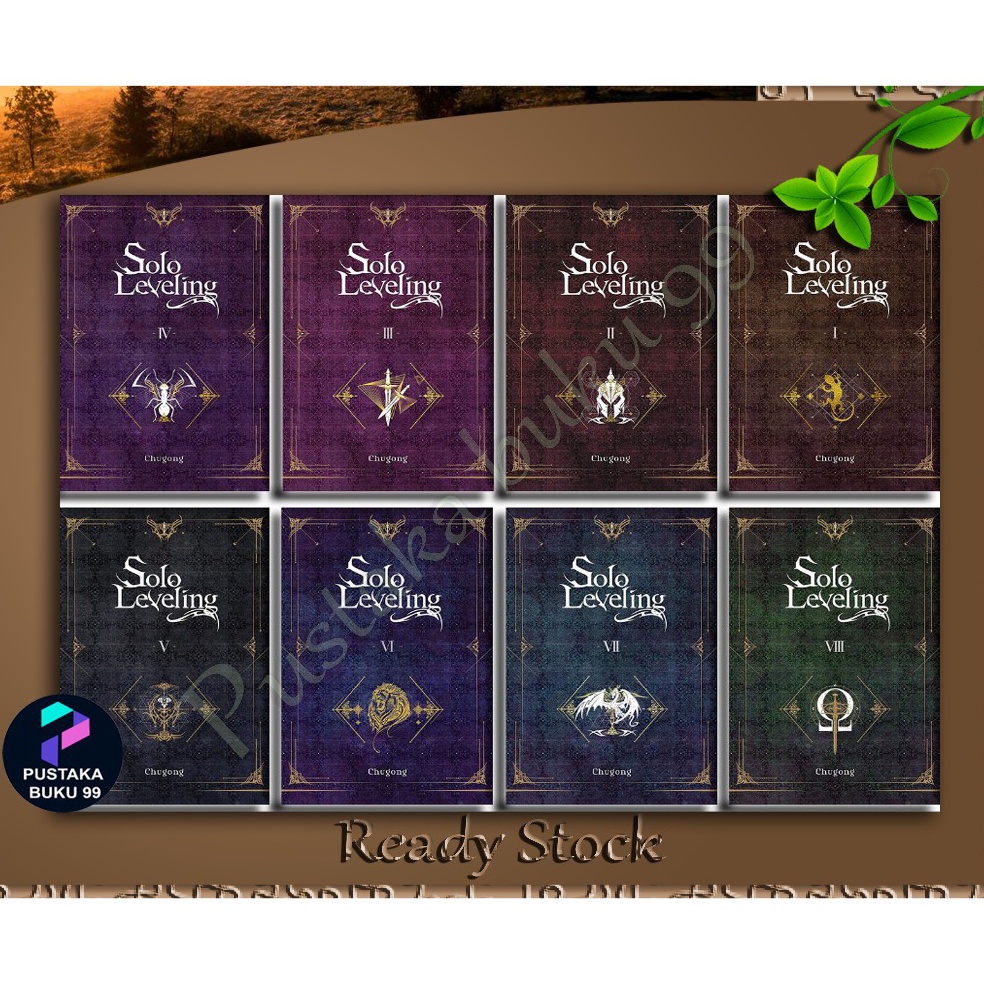 Jual KODE P26K Solo Leveling novel 8 book series by Chugong ...