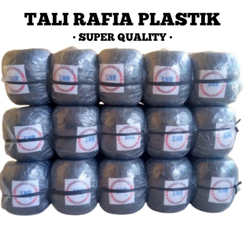 Jual Tali Rafia Hitam Merk SNR | Shopee Indonesia