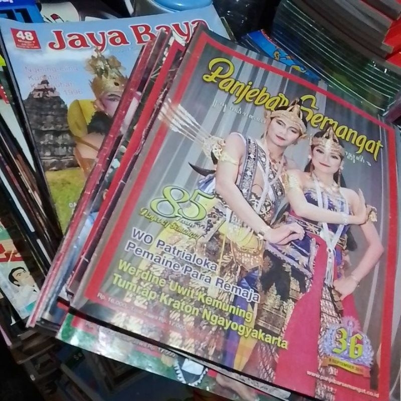 Jual Majalah Jaya Baya • Penjebar Semangat | Shopee Indonesia