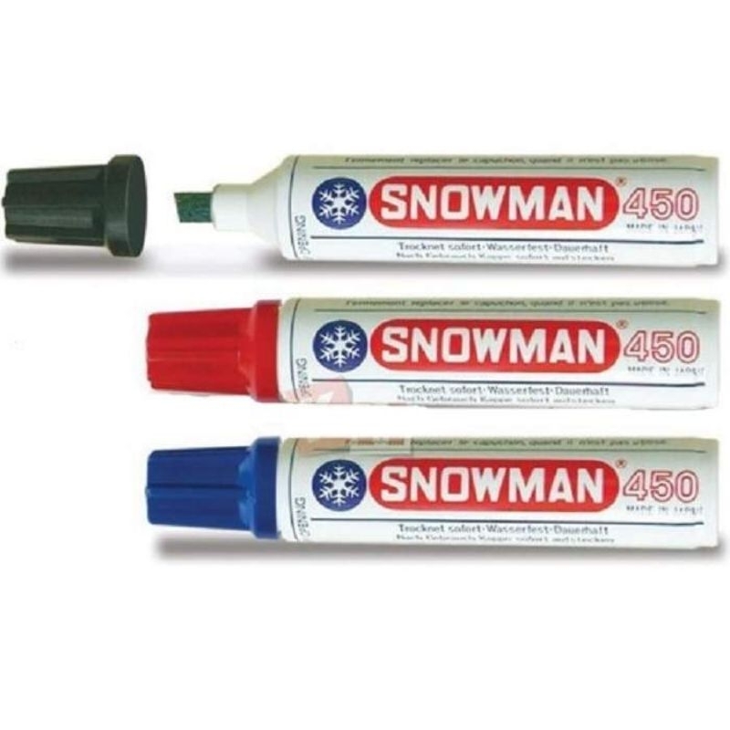 Jual Spidol Snowman Marker Jumbo 450 / Spidol Snowman Jumbo 450 Marker ...