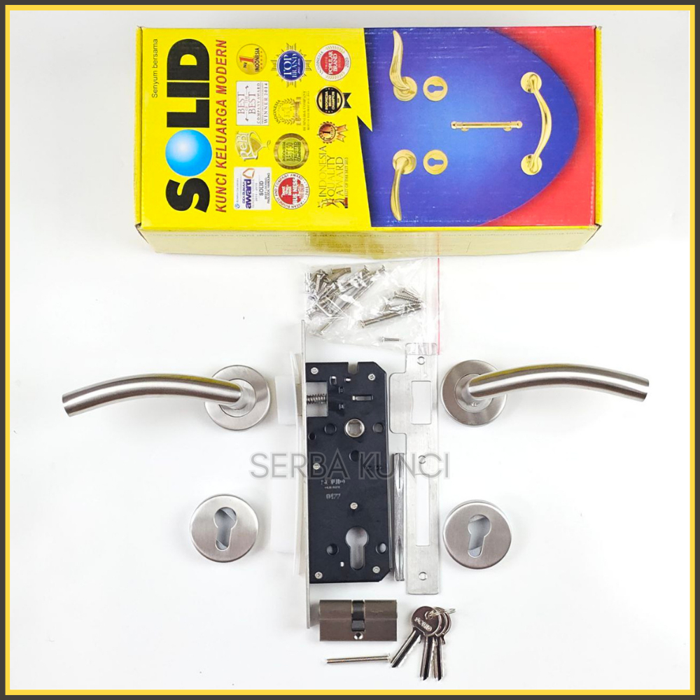 Jual Solid Kunci Besar HRE.61.44 US32D Pintu Rumah Kamar Gagang Handle ...