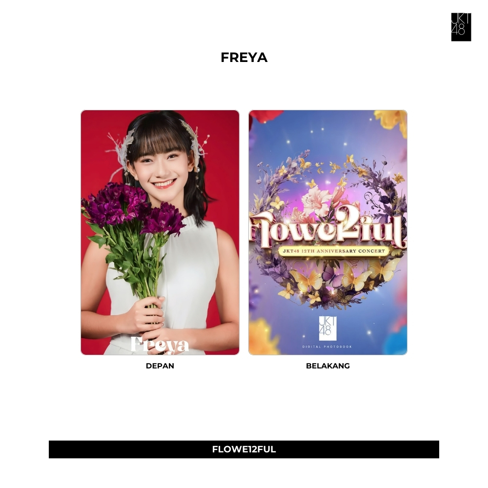 Jual PHOTOCARD JKT48 FLOWE12FUL 2SISI (HARGA 1 PCS + LAMINASI 2 SISI) WOTA JPOP CARDS IDOL ...