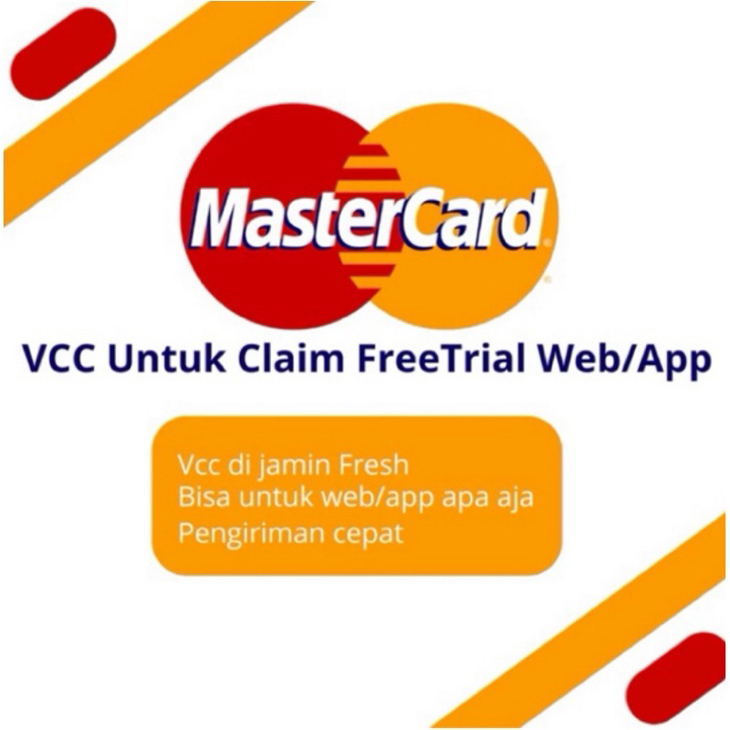 Jual VCC Untuk Claim Free Trial Web/App Dalam & Luar Negri | Shopee ...
