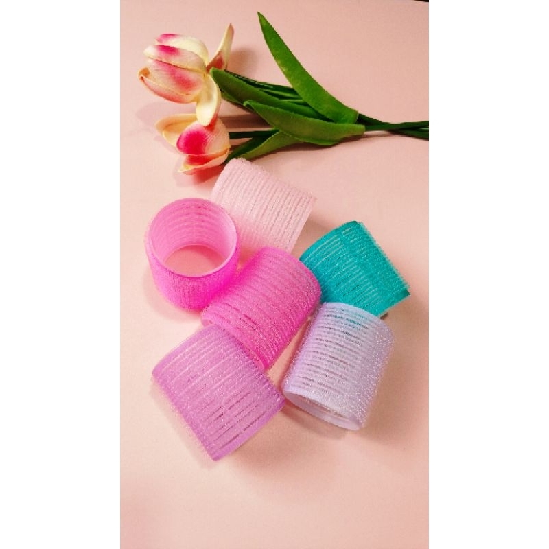 Jual ROLL RAMBUT JUMBO SIZE BESAR 5CM / ROLL GULUNGAN PONI/ ALAT ...