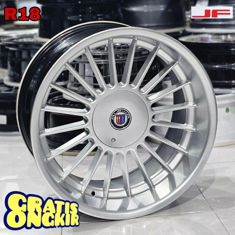 Jual velg racing mobil bmw ring 18 velg APLINA PCD 5X120 velg racing mobil khusus bmw r18 v ...