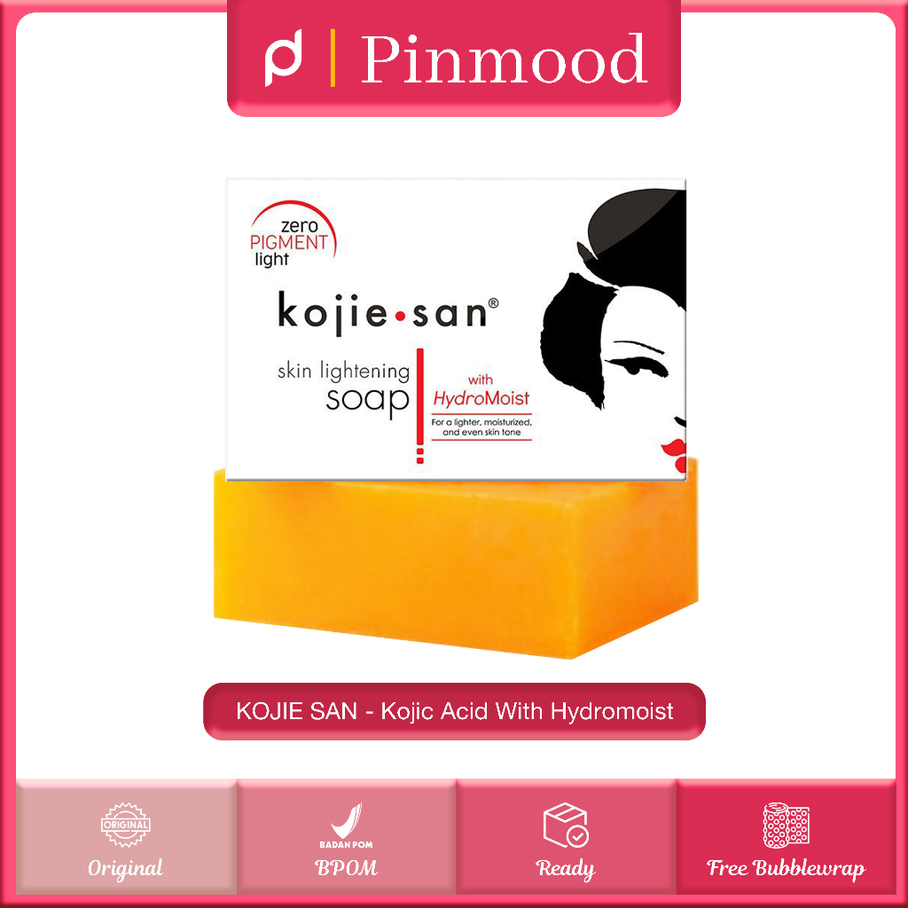 Jual KOJIE SAN - KOJIC ACID SOAP WITH HYDROMOIST ( 65 | 135 g ) - Face ...