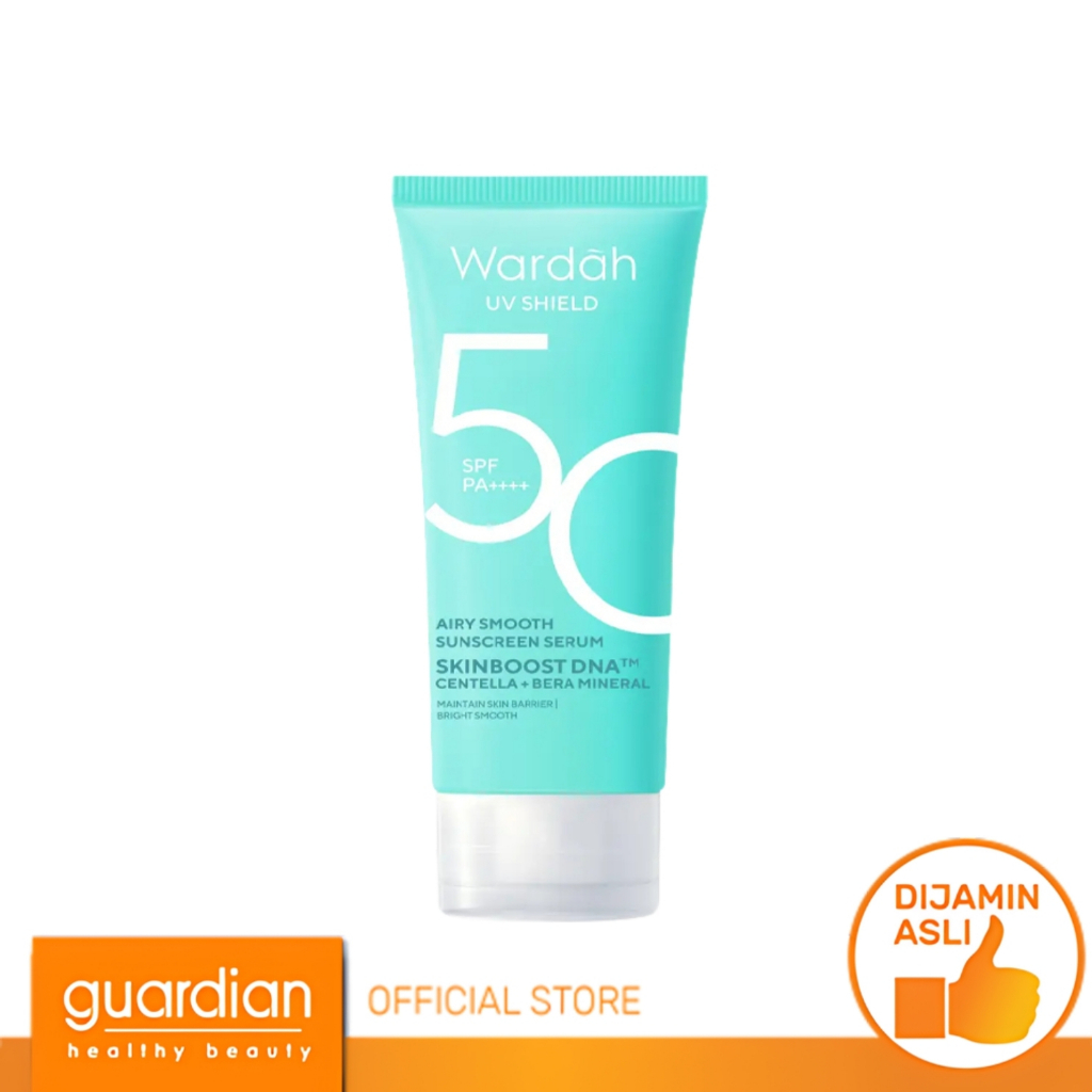 Jual Wardah UV Shield Airy Smooth Sunscreen Serum SPF 50 PA++++ 40 Ml | Shopee Indonesia