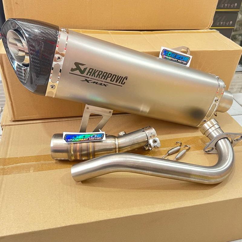 Jual knalpot akrapovic xmax 250 original thailand knalpot xmax 250 ...