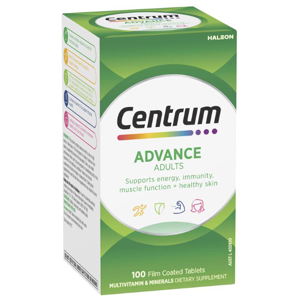 Jual Centrum Advance 100 Tablets | Shopee Indonesia