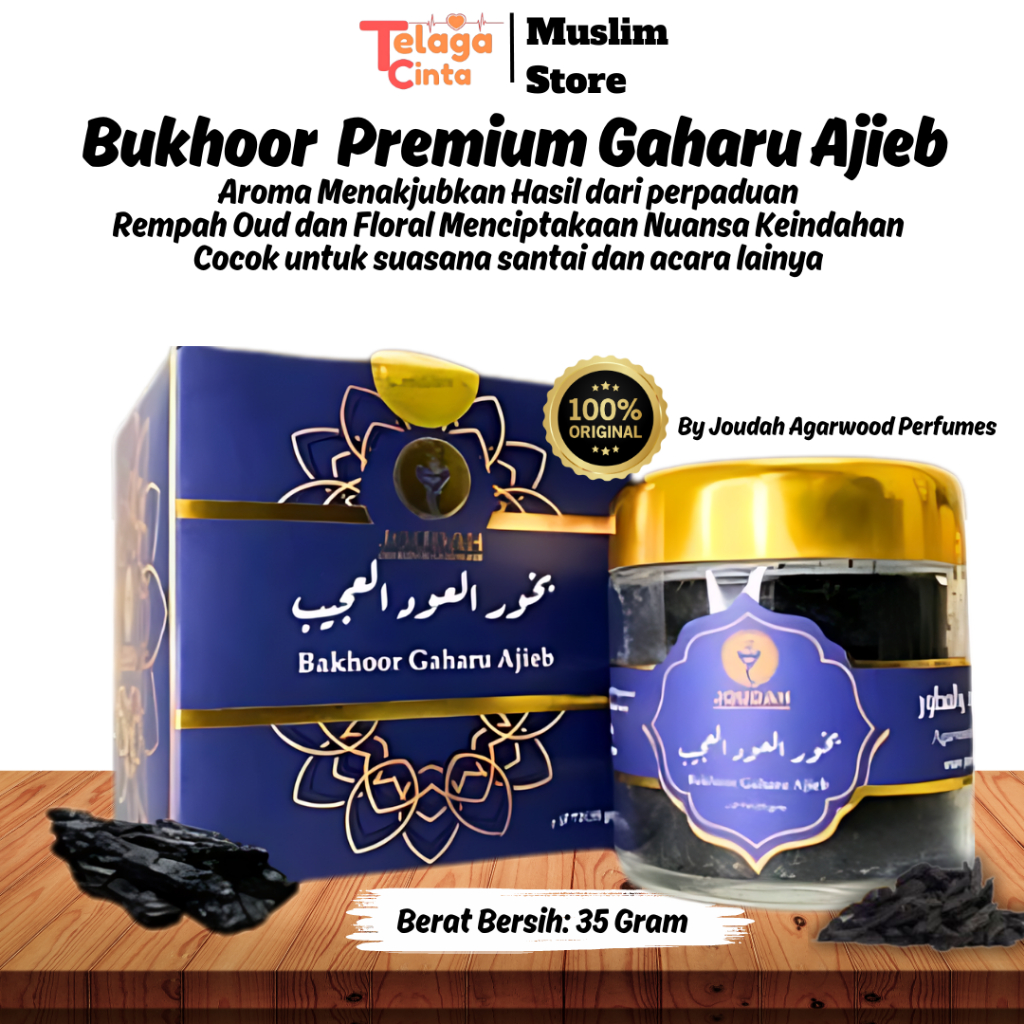 Jual [ DIJAMIN ORIGINAL ] Bukhur Premium Joudah Agarwood & Perfumes ...