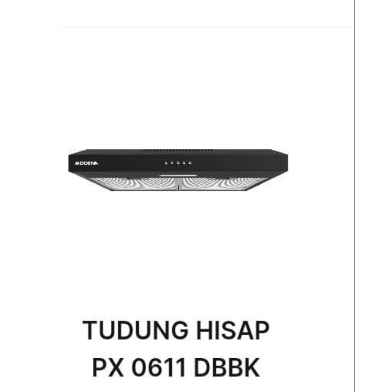 Jual COOKER HOOD MODENA 60CM PX0611 DBBK TUDUNG PENGHISAP ASAP MODENA 60CM | Shopee Indonesia