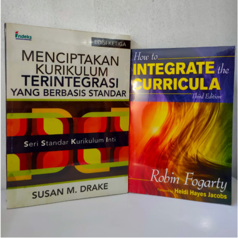 Jual Paket 2 Buku Integrasi Kurikulum - Robin Fogarty dan Susan M - NR ...