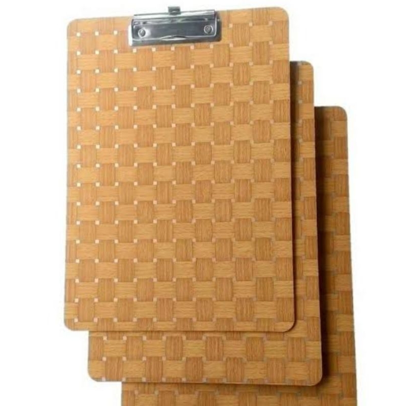 Jual Papan Ujian kayu papan kotak papan kertas ujian papan tebal klip ...