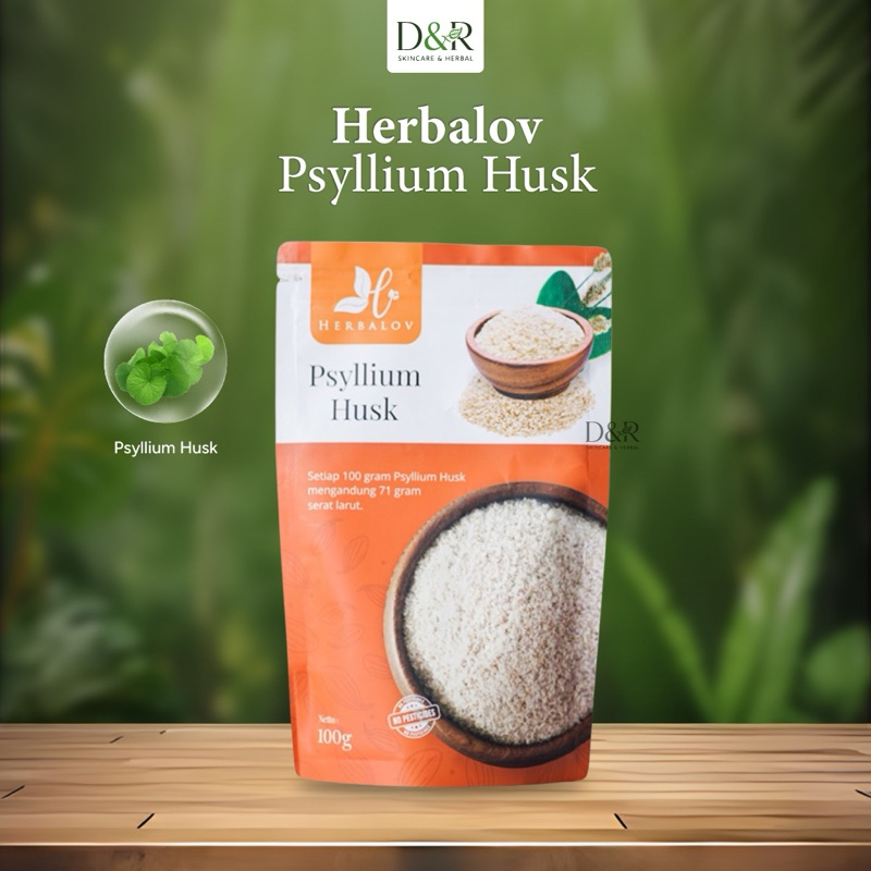 Jual PSYLLIUK HUSK HERBALOV UNTUK DIET SERBUK TINGGI SERAT MELANCARKAN ...