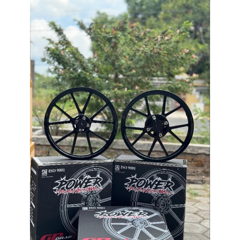 Jual Velg GP Power Drag 01 GPWheel Single Dan Doble Disk PNP FizR Rx ...