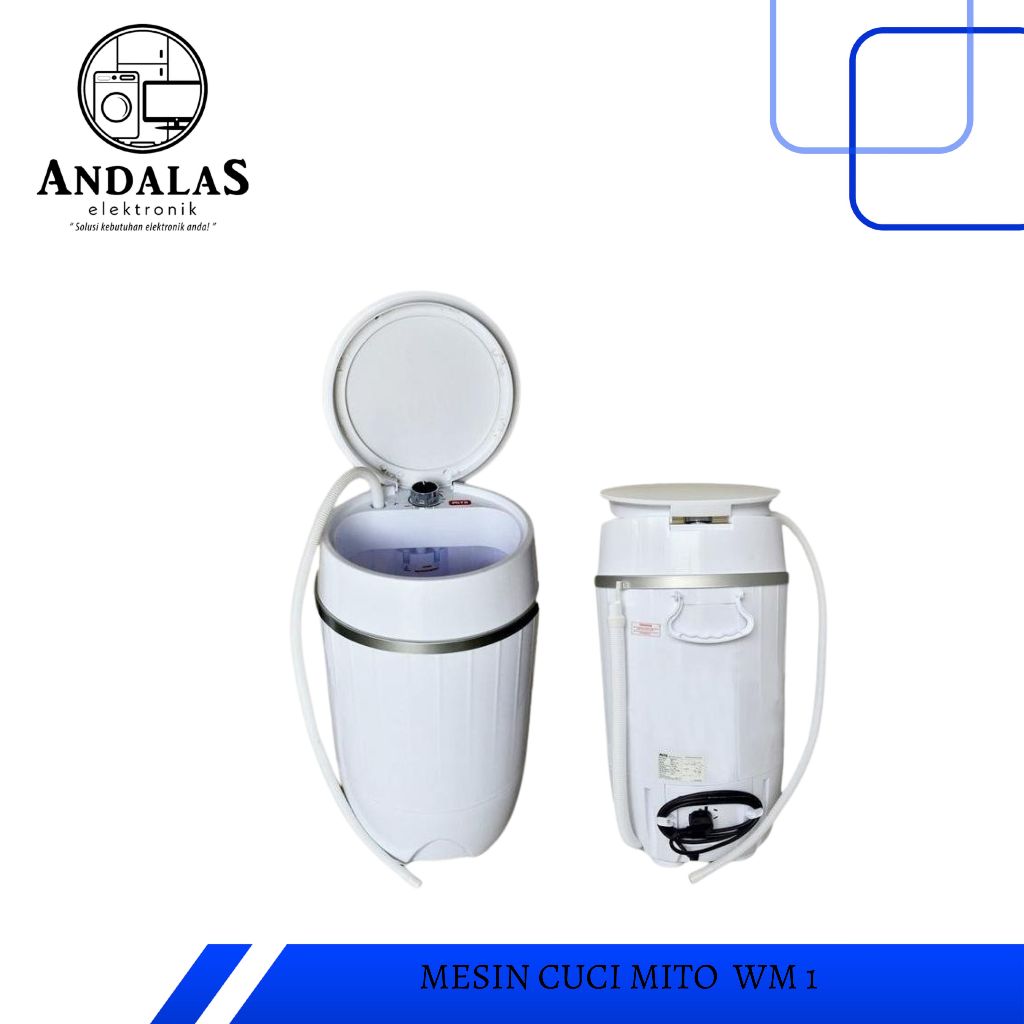 Jual MITO Washing Machine Mesin Cuci Portable 3.5 Kg WM1 | Shopee Indonesia