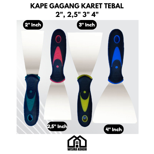 Jual 1 DOS (12 PCS) KAPI BESI / KAPI CAT / KAPE SCRAPERS / KAPI DEMPUL ...