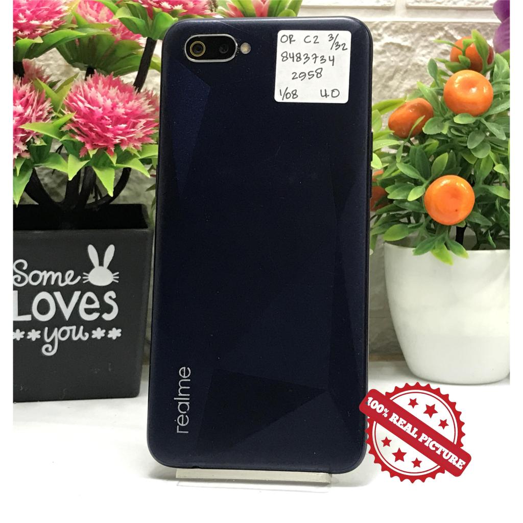 Jual REALME C2 3/32GB Hitam - Bekas Second Eks Grs Resmi | Shopee Indonesia