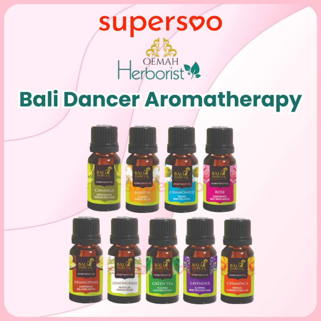 Jual Herborist Bali Dancer Aromatherapy Oil Diffuser 10ml ...