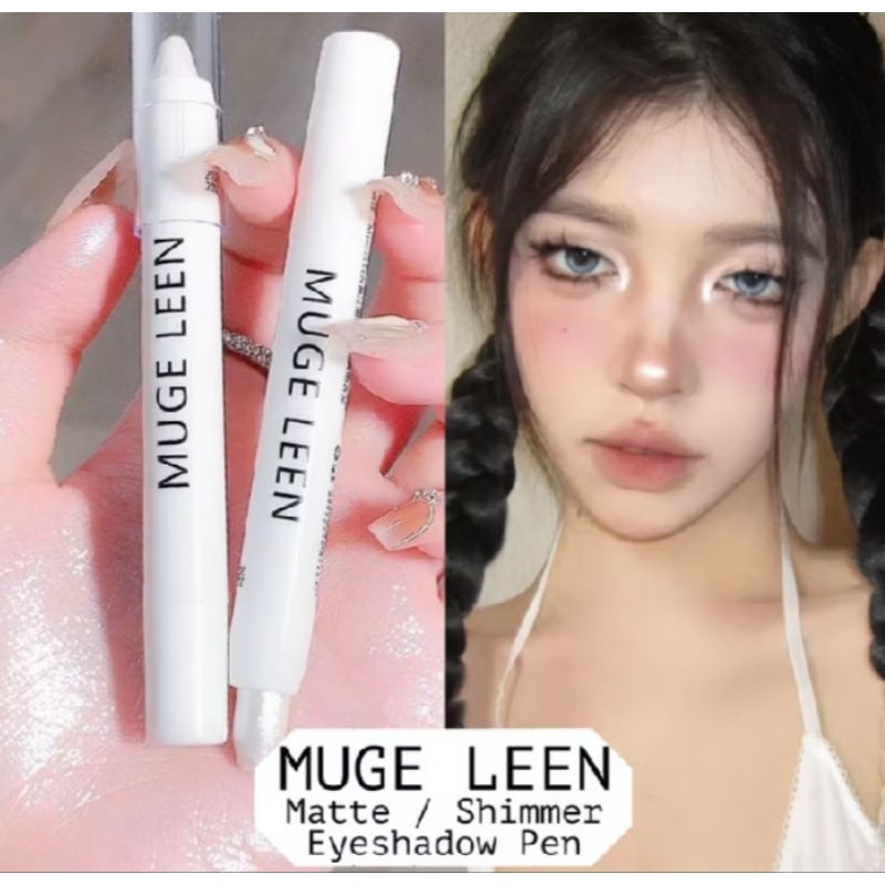 Jual Eyeshadow Pengsil Putih matte/Glitter Highlighter Bling Mengkilap ...