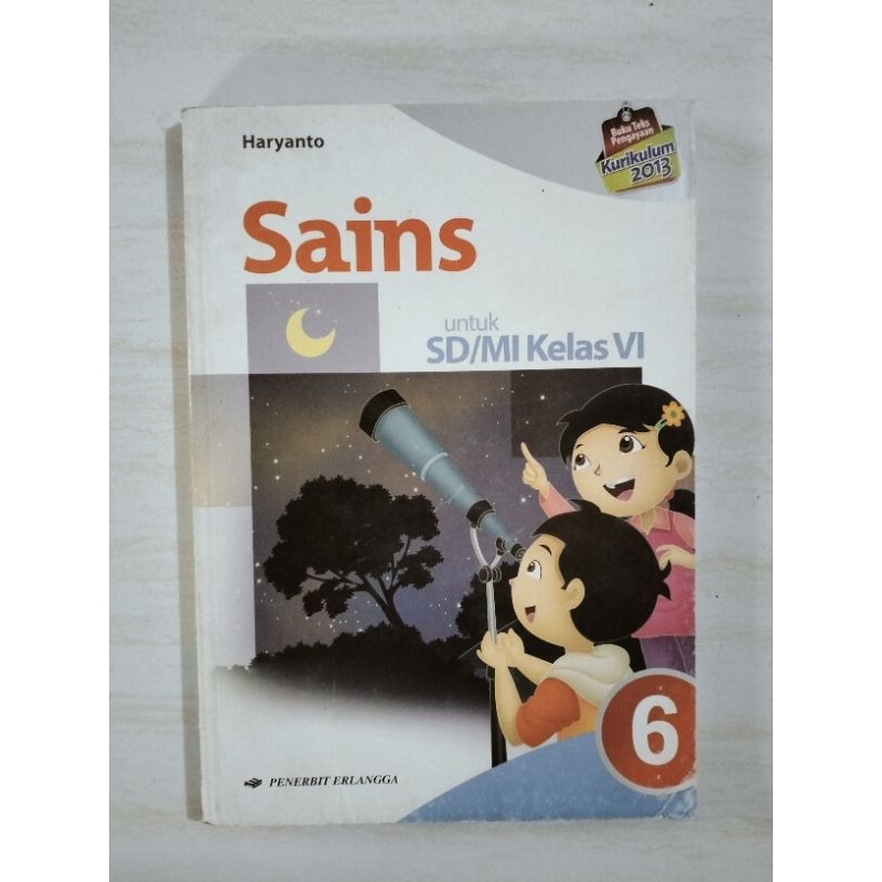 Jual Buku Sains SD Kelas 6 Erlangga | Shopee Indonesia