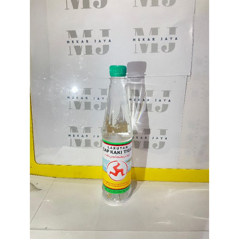 Jual Larutan Cap Kaki Tiga Botol Besar 500ml Penyegar Badan | Shopee ...