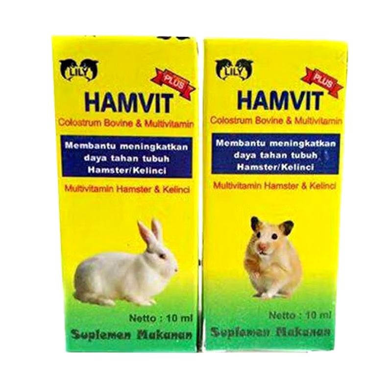 Jual HAMVIT Suplemen Gizi Untuk Meningkatkan Daya Tahan Hamster dan ...