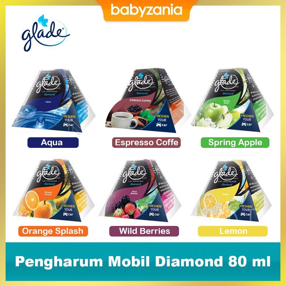 Jual Glade Diamond Car Perfume / Parfum Pengharum Mobil - 80 ml ...