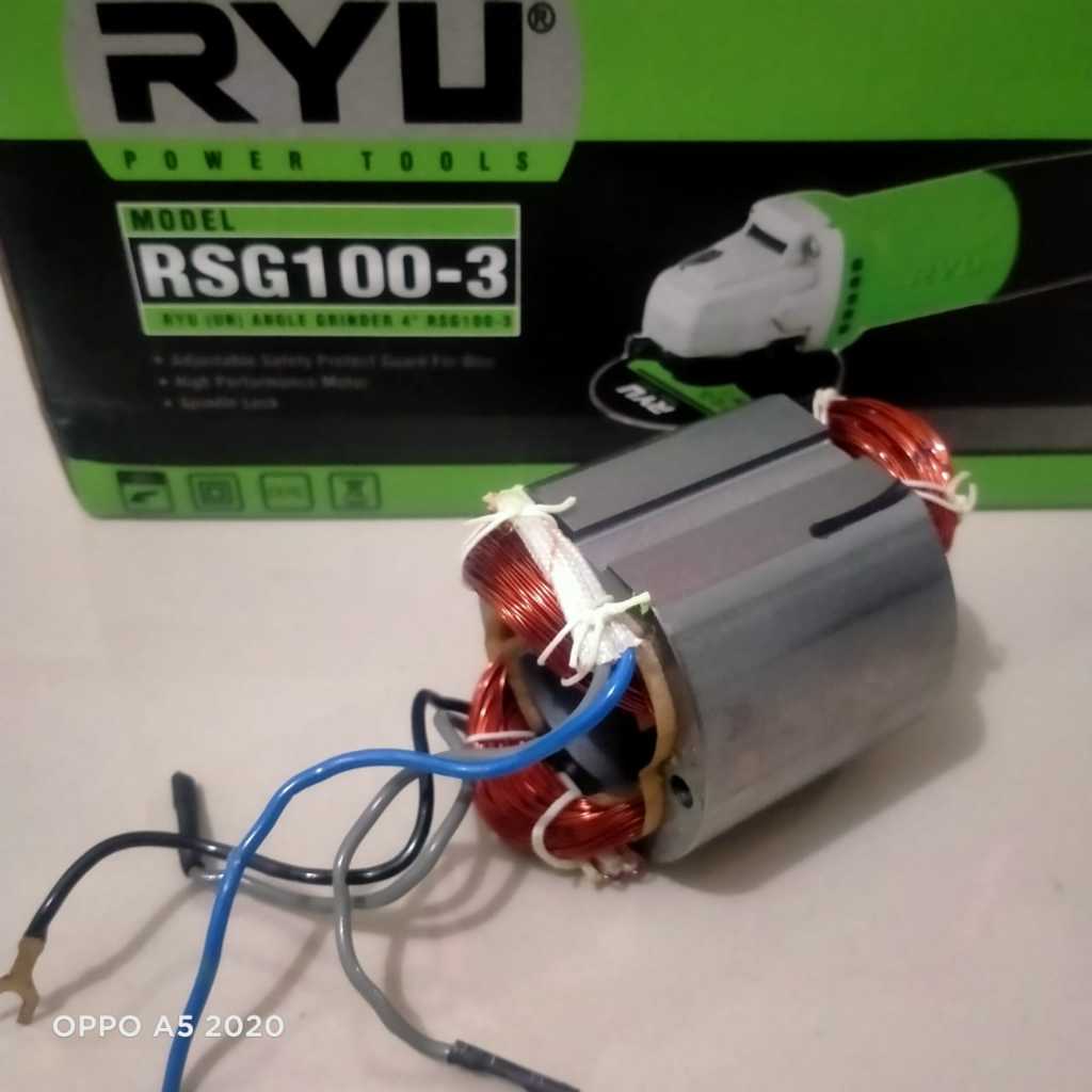 Jual RYU STATOR / Rumah Armature GERINDA RYU RSG 100-3 ORI/BISA UNTUK ...