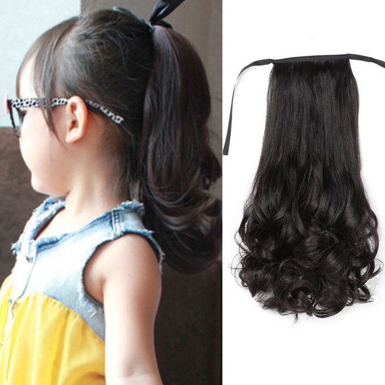 Jual KODE H7J5 RSW PONI PONY TAIL PONITAIL ANAK KOREA CURLY 19 MODEL ...