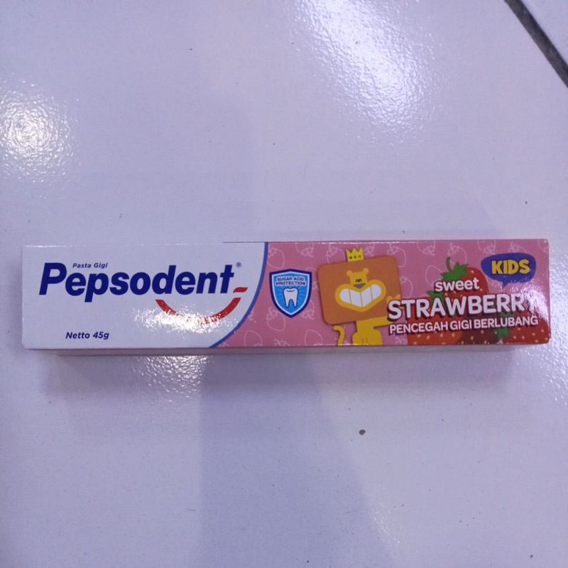 Jual Pepsodent kids pasta gigi anak anak pencegah Gigi berlubang 45gr ...