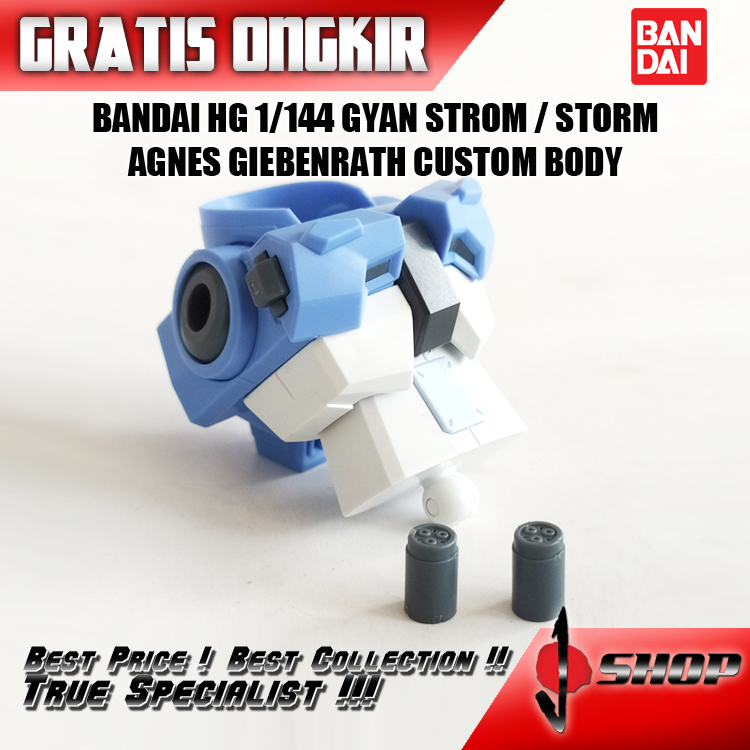 Jual BANDAI HG 1/144 GYAN STROM / STORM AGNES GIEBENRATH CUSTOM BODY HG2223 | Shopee Indonesia