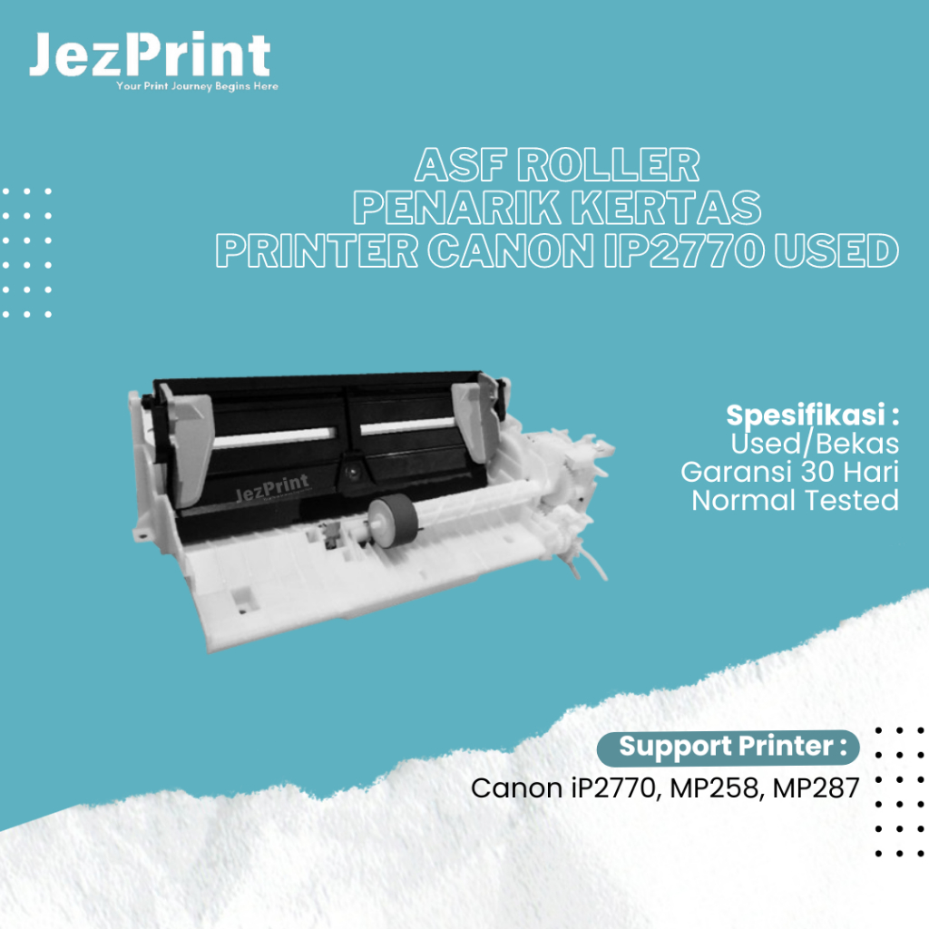 Jual ASF Roller Printer Canon iP2770 MP258 MP287 Mp237 MP276 Roll ...