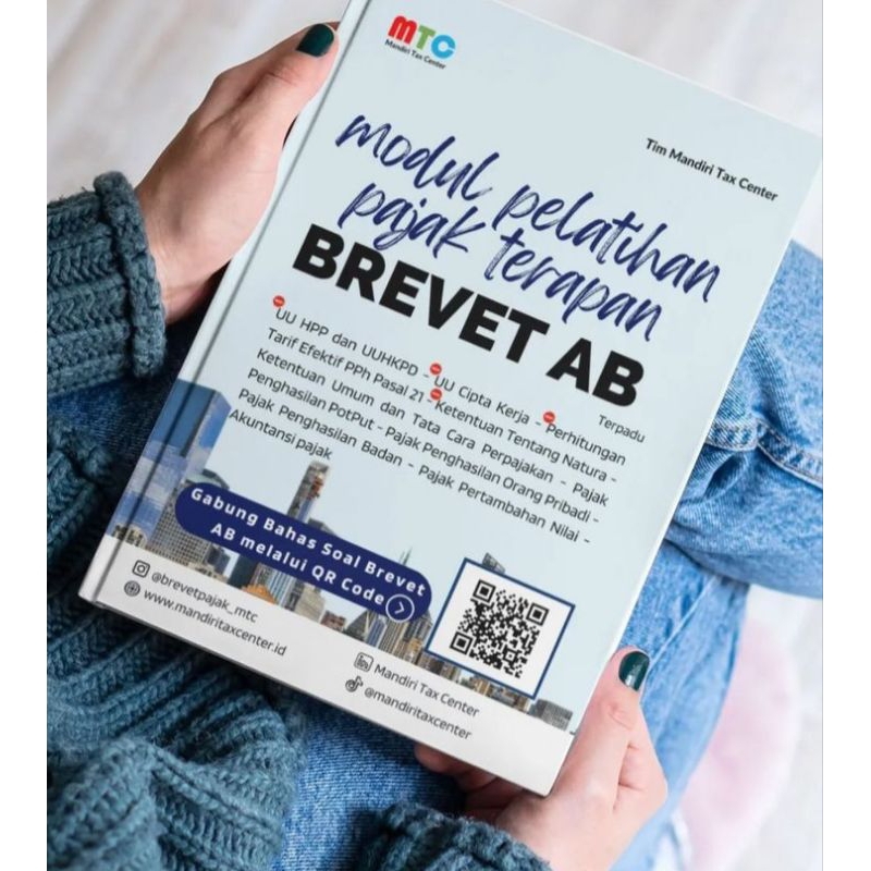 Jual MODUL BREVET PAJAK A&B 2024 + UU CIPTA KERJA, UU HPP dan UUHKPD ...