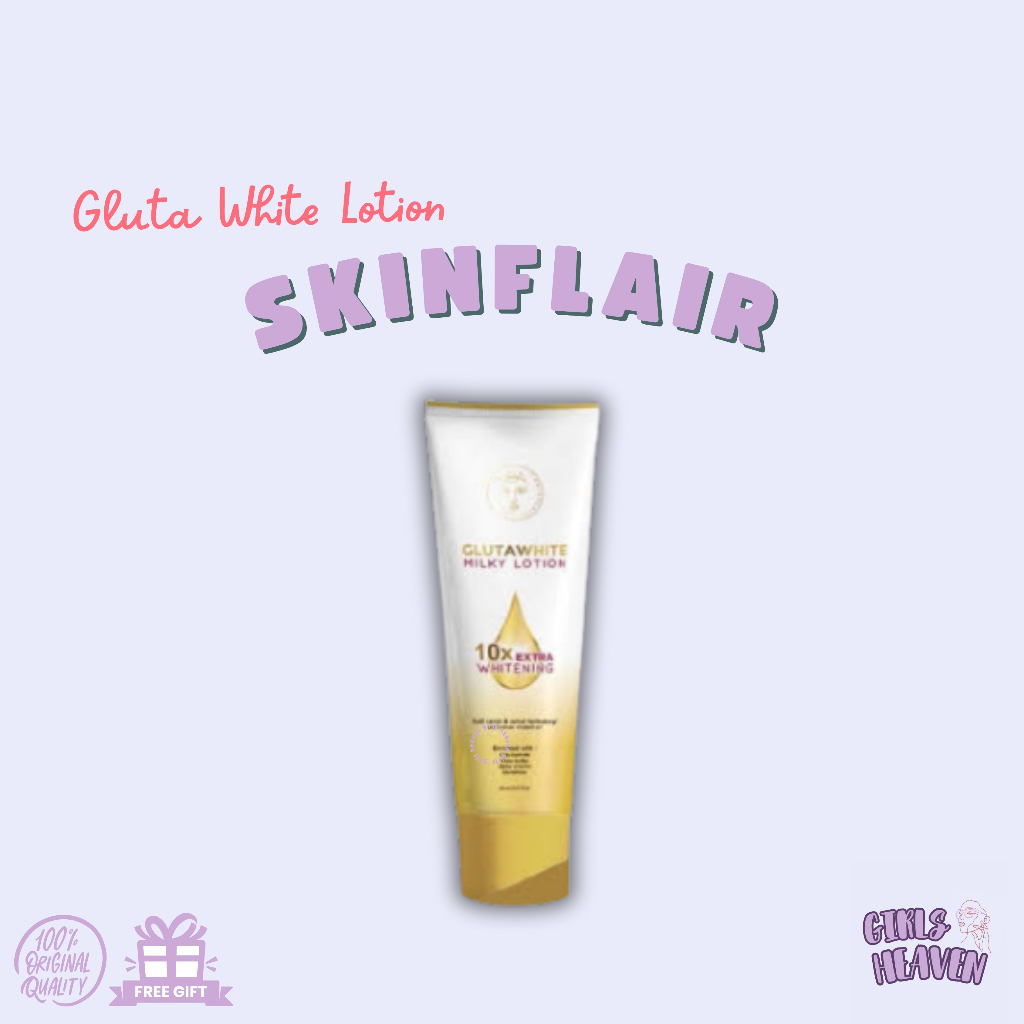 Jual SKINFLAIR GLUTA WHITE MILKY LOTION | Shopee Indonesia