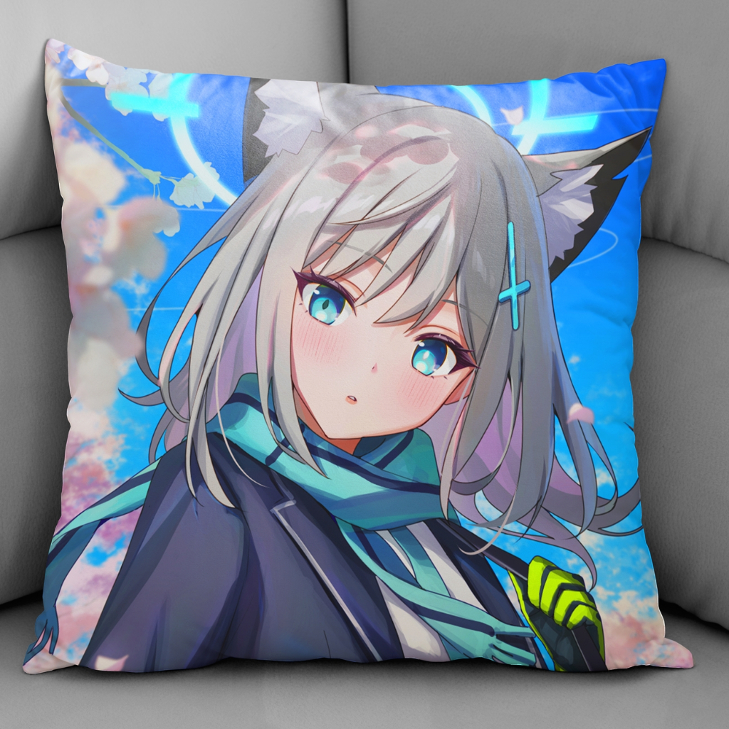 Jual [8 DESIGN] BANTAL SOFA ANIME BLUE ARCHIVE SHIROKO | Shopee Indonesia