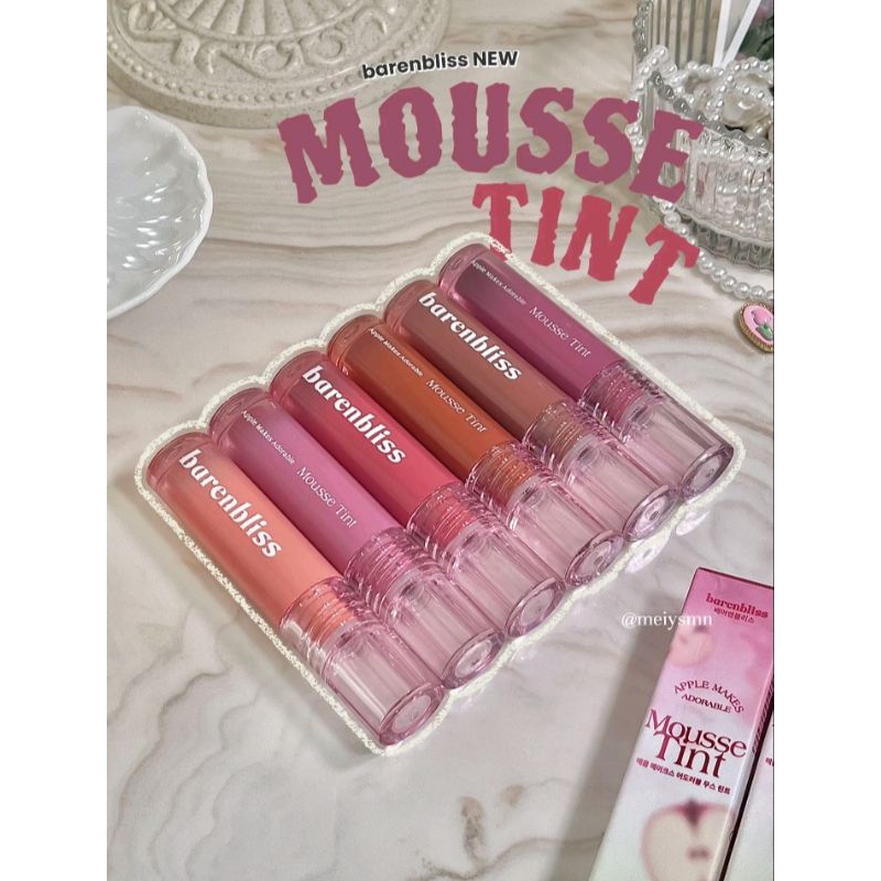 Jual BNB Barenbliss Apple Makes Adorable Mousse Tint - Lip Mousse Tint ...