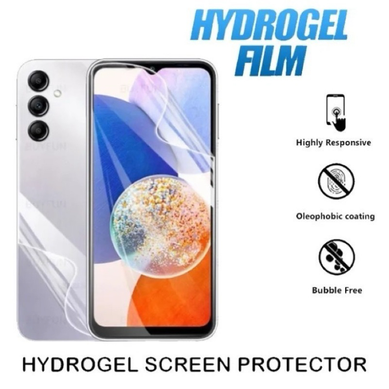 Jual Hydrogel Clear Full Cover Samsung A15 A25 A35 A55 A14 A24 A34 A54 ...