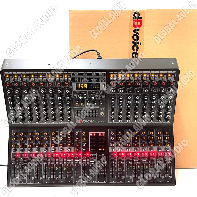 Jual Mixer Audio DB Voice MCX 16 16Channel Original Mixer Audio DbVoice ...