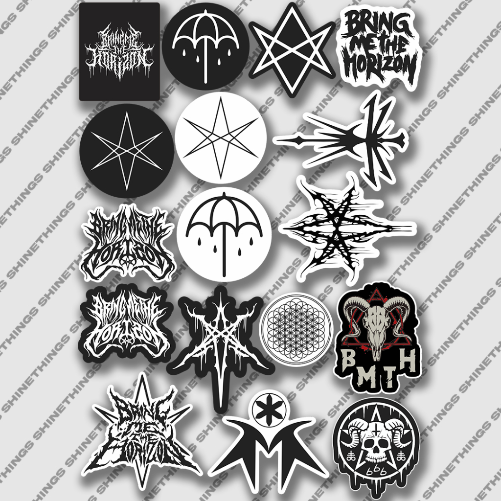 Jual Sticker Bring Me The Horizon stiker BMTH | Shopee Indonesia