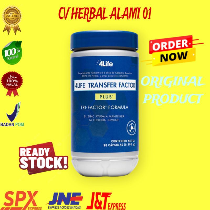 Jual 4life transfer factor plus Tri-formulir isi 90 capsule Original ...
