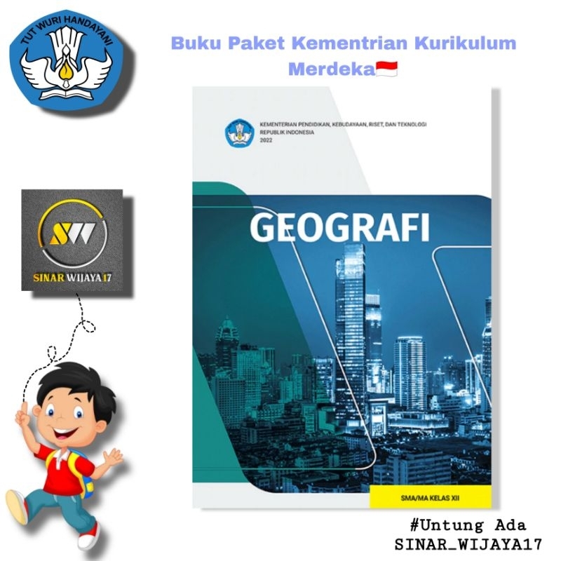 Jual Buku Paket Geografi Kelas 12 Sma Kurikulum Merdeka Kementrian 2022 | Shopee Indonesia