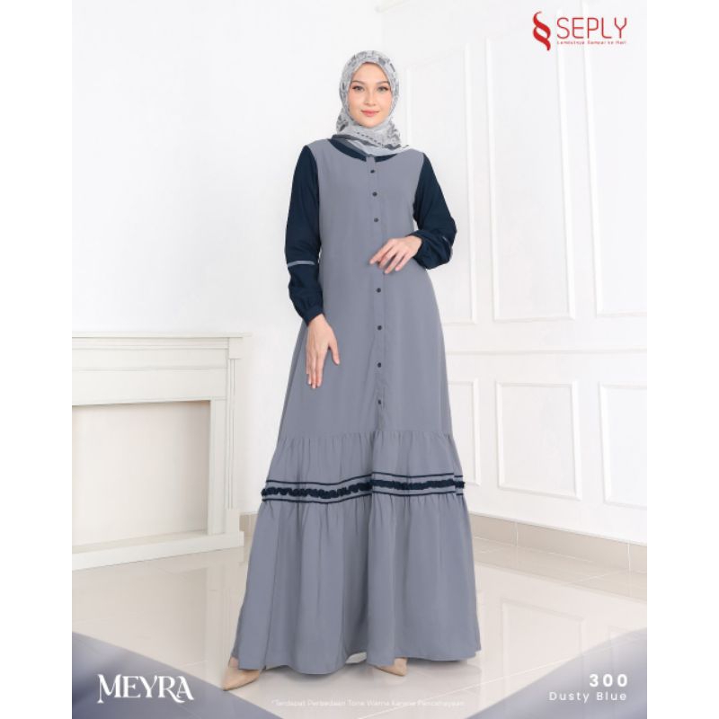 Jual [ES] GAMIS SEPLY MEYRA 300 LAVENDER, DUSTY BLUE / GAMIS SEPLY ...