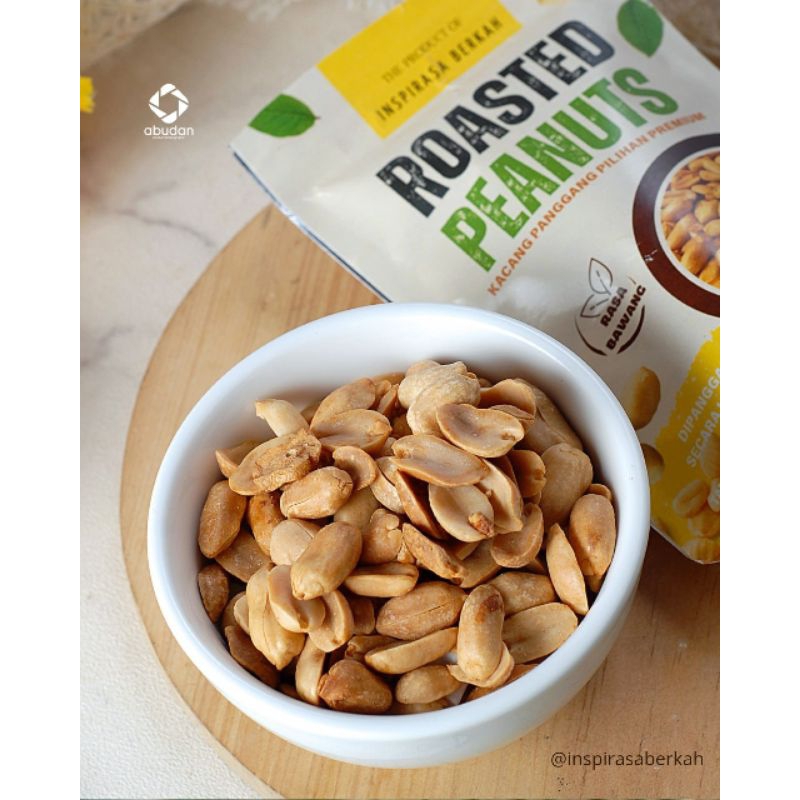 Jual Premium Garlic Roasted Peanuts Kacang Panggang Oven Cemilan Diet ...