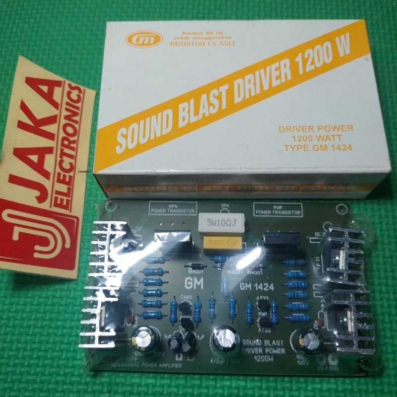 Jual Kit Power Sound Blast Driver 1200 watt GM 1424 | Shopee Indonesia