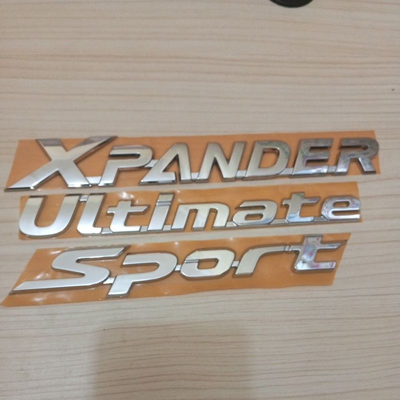Jual emblem logo expander ultimate dan expander sport original | Shopee ...