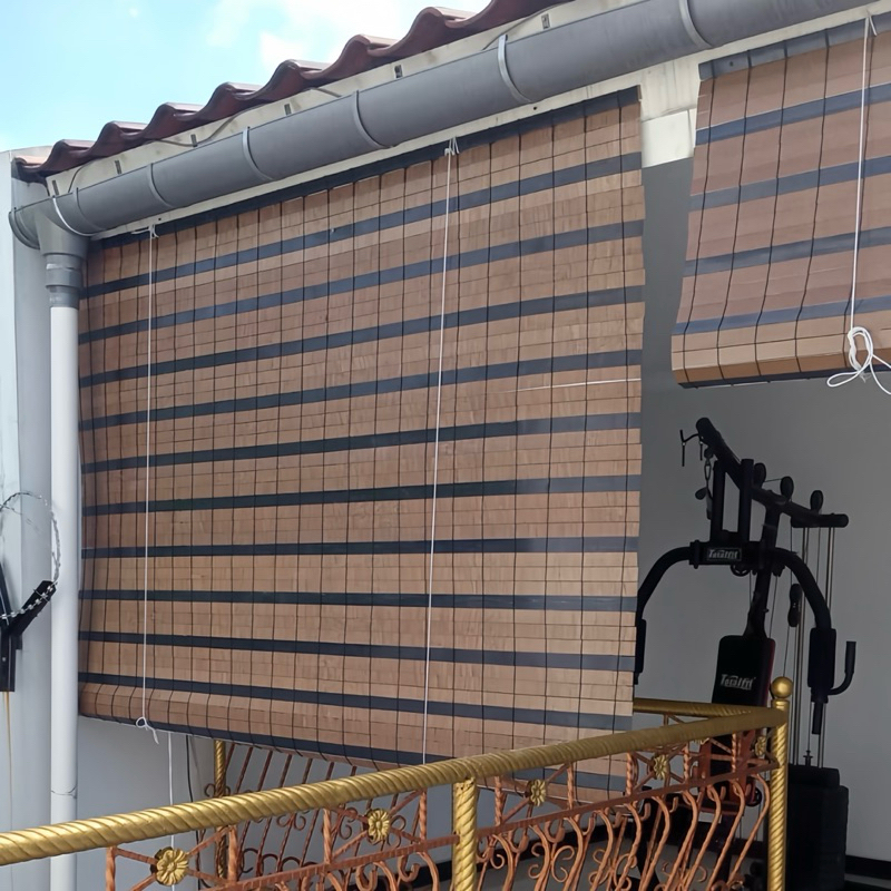 Jual Tirai kerai kere kerey kerai outdor PVC estetik lebar 2 Meter (L x ...